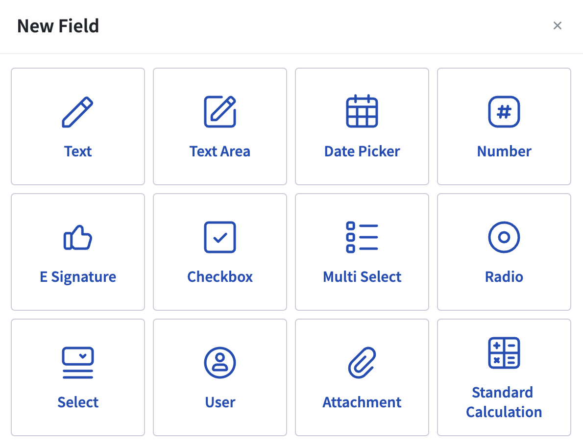 Field Types – LogicGate Help Center