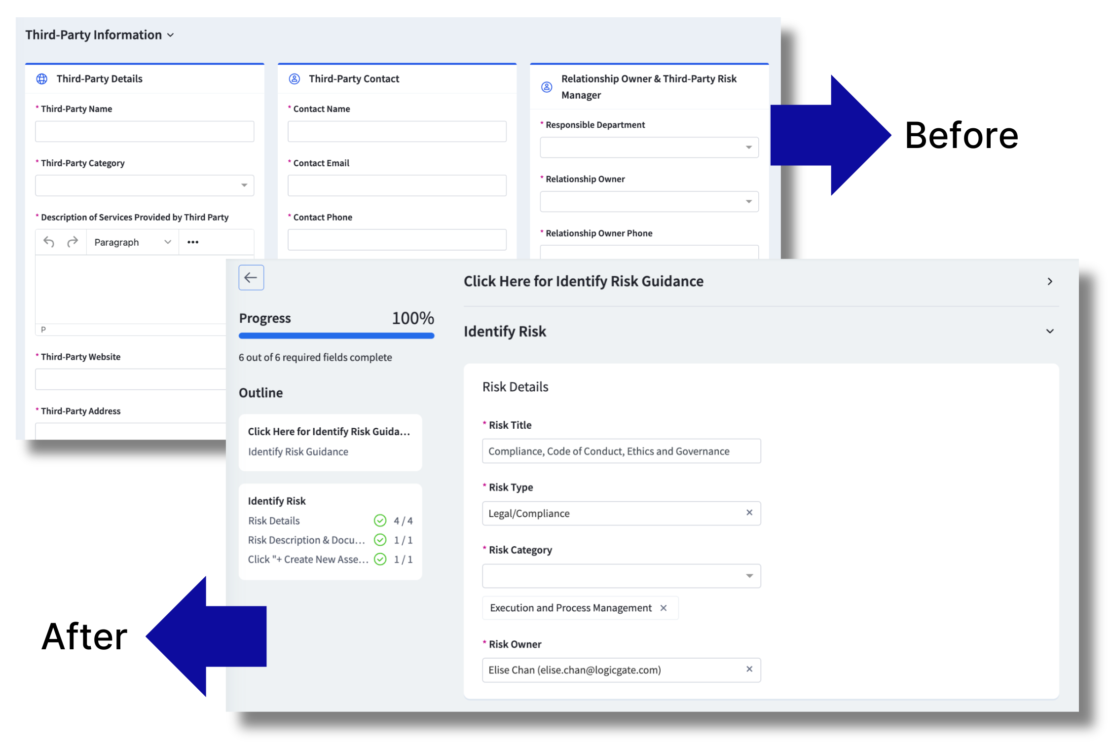 Risk Cloud's Reimagined Record Experience – LogicGate Help Center