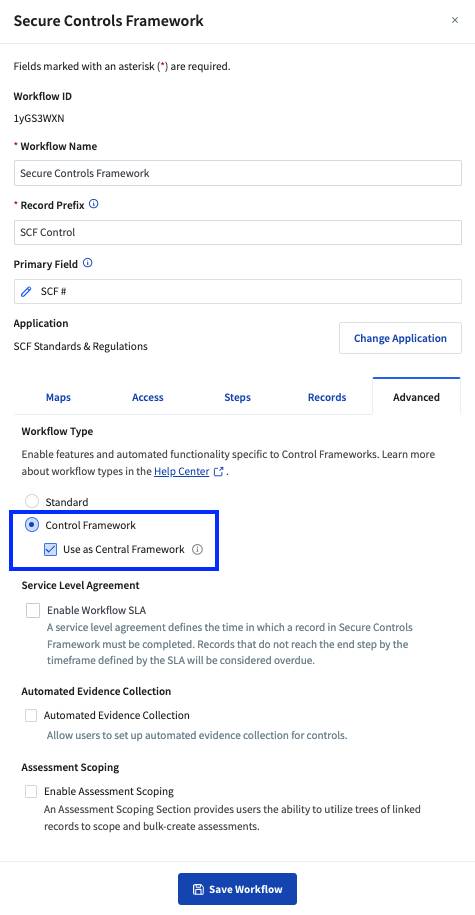 Workflow Types – LogicGate Help Center